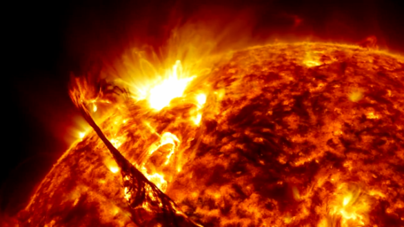 WATCH: The Sun Like You've Never Seen It : The Two-Way : NPR