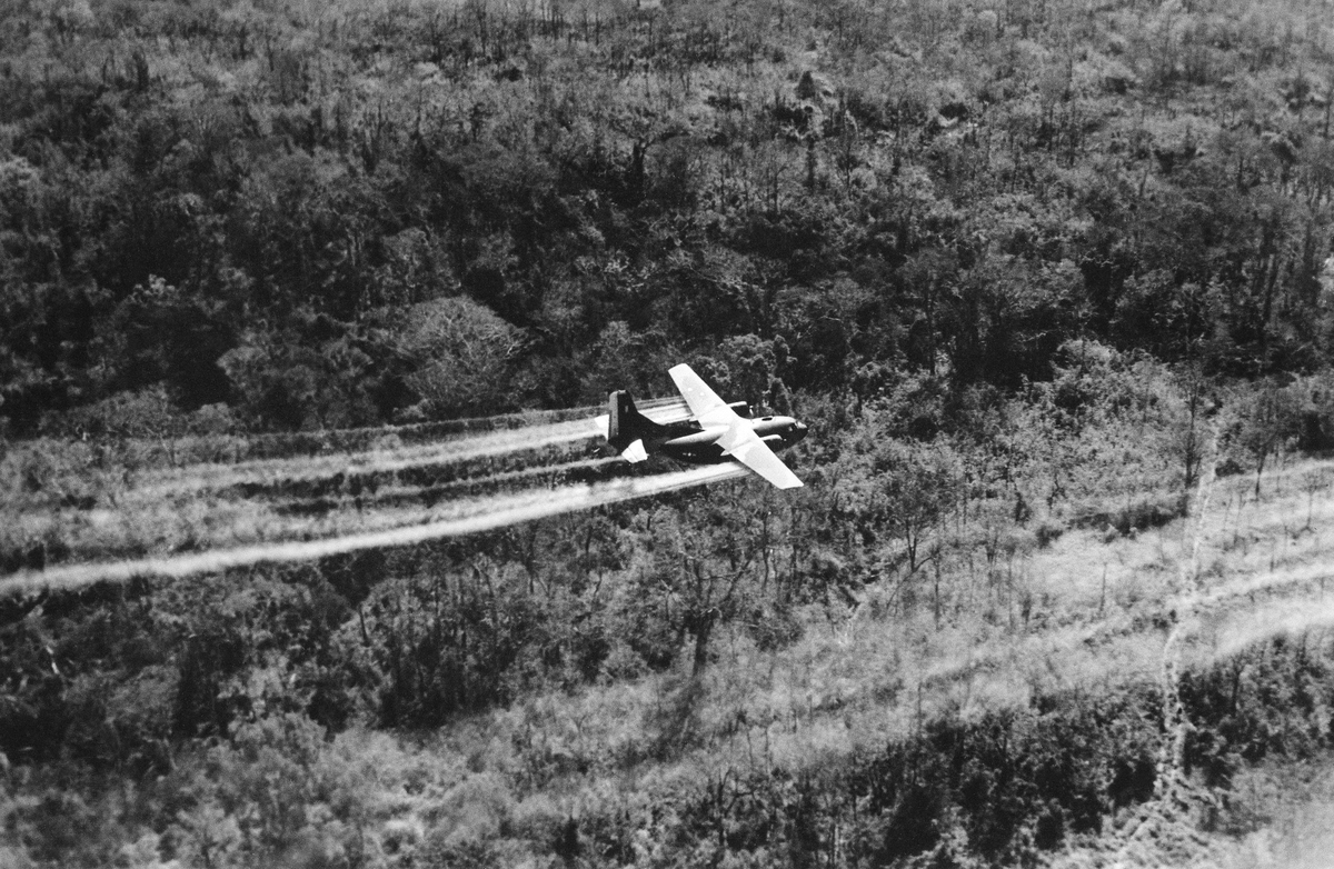 Air Force Reservists Say Agent Orange Residue Damaged Their Health : NPR