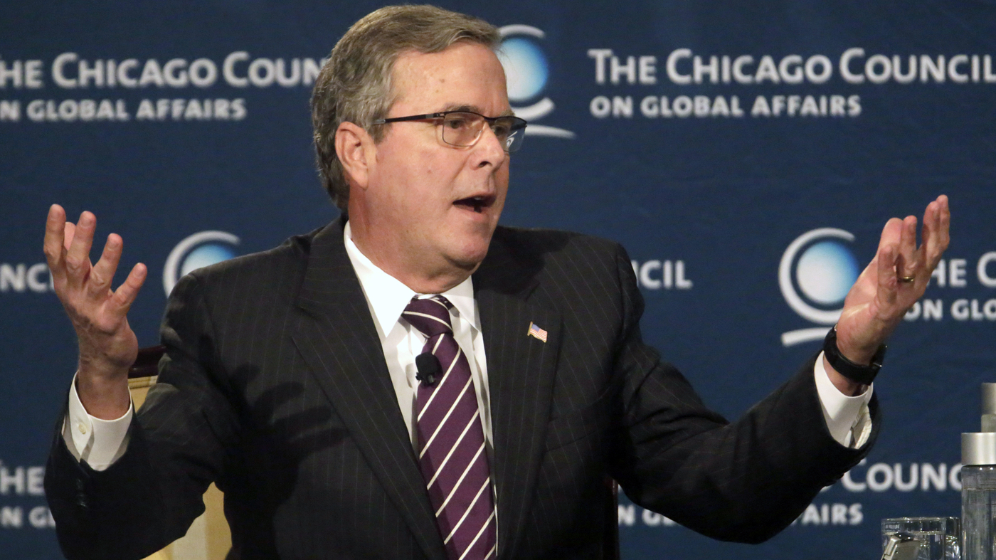 What Would Jeb Do On Iraq? He Won't Say : It's All Politics : NPR