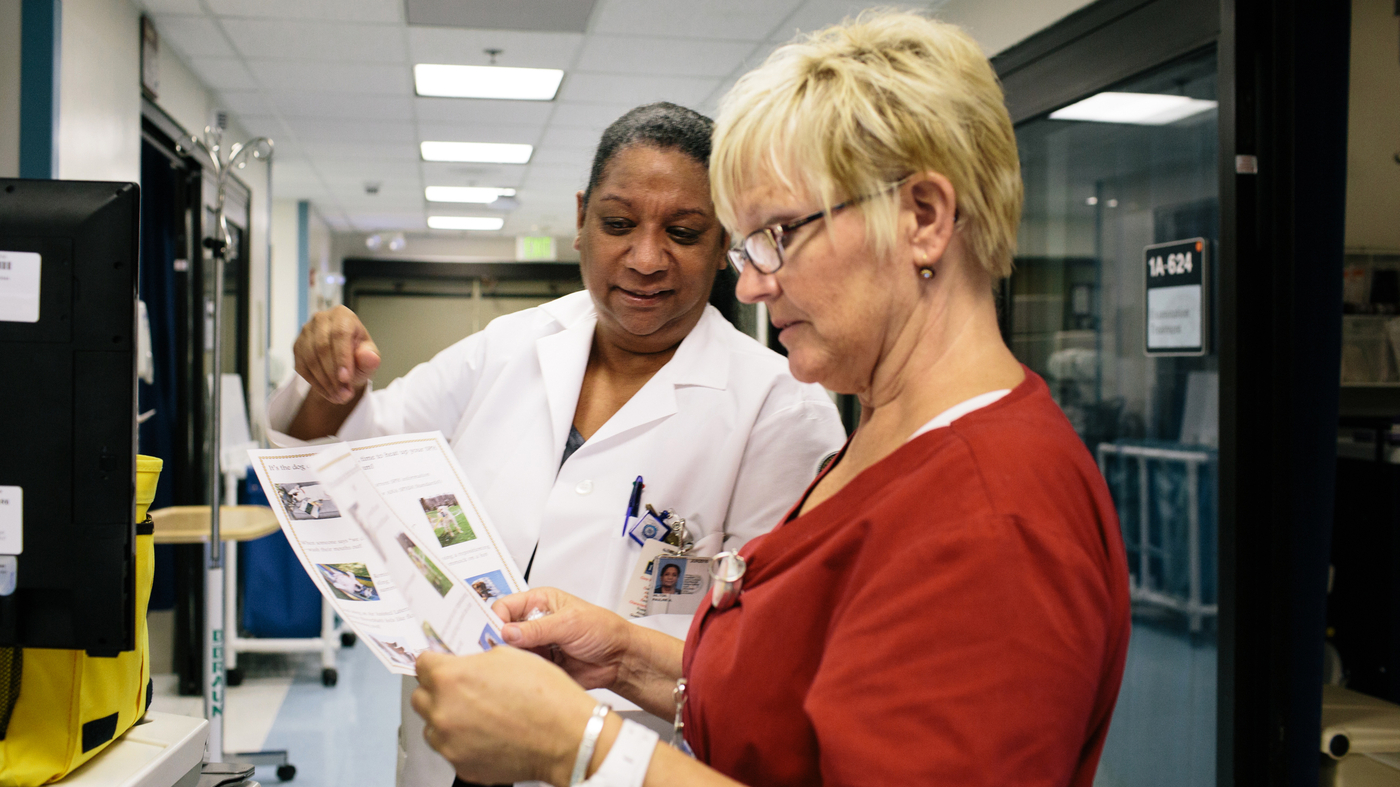 At VA Hospitals, Training And Technology Reduce Nurses' Injuries : NPR