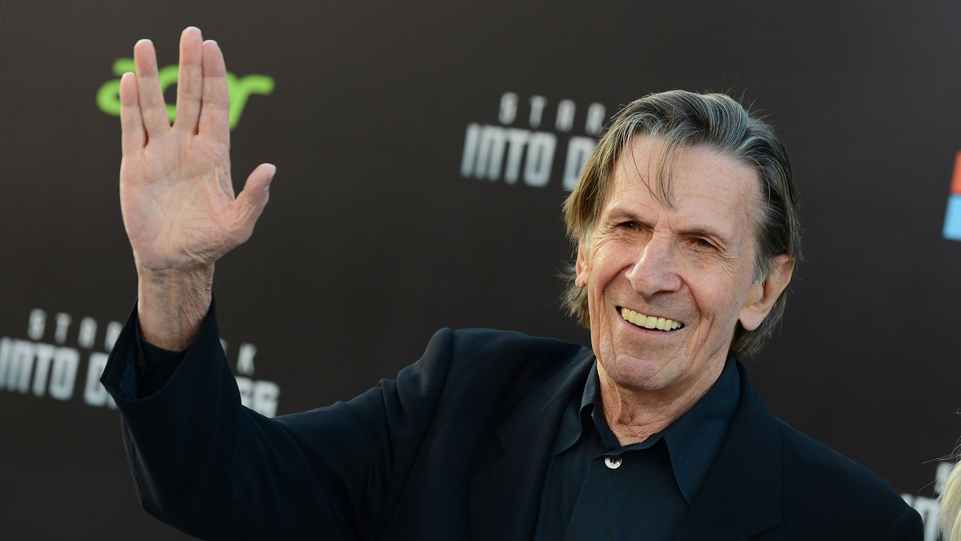 Leonard Nimoy On Mr. Spock's Jewish Heritage : Code Switch : NPR