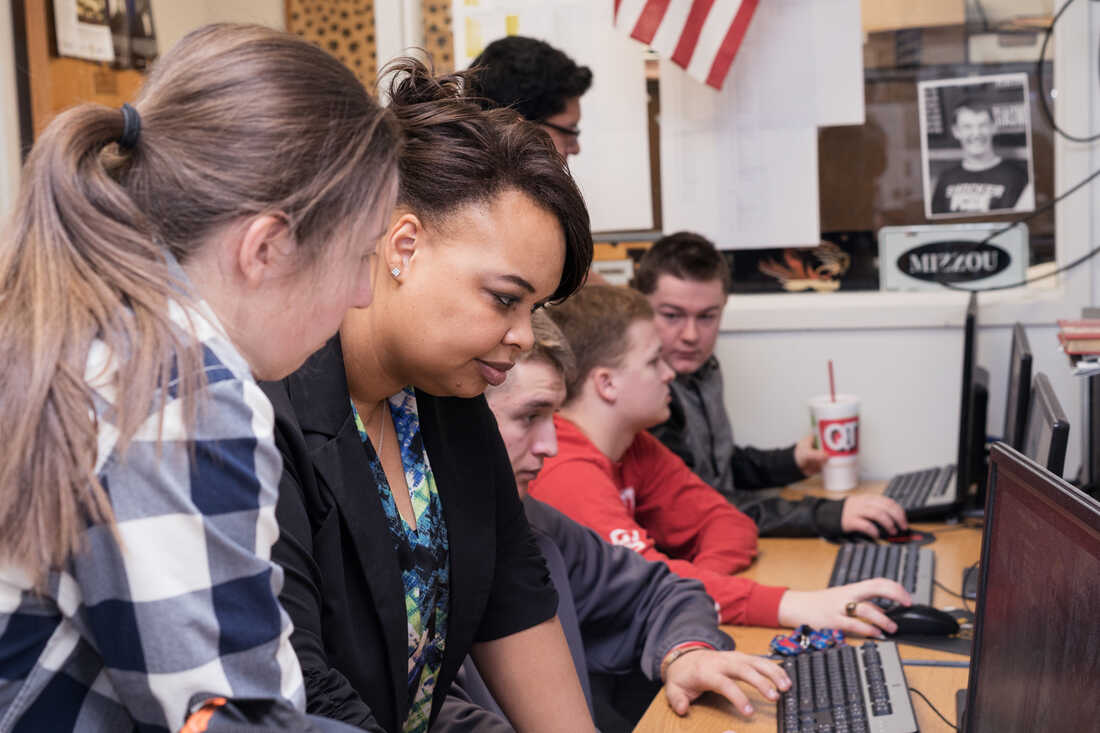 With This Missouri Teacher, The Lesson Is Live : NPR Ed : NPR
