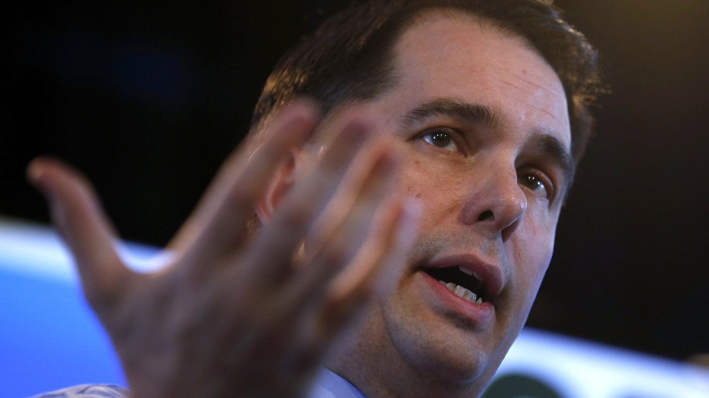 Wisconsin Gov. Scott Walker Signs Right-To-Work Bill : The Two-Way : NPR