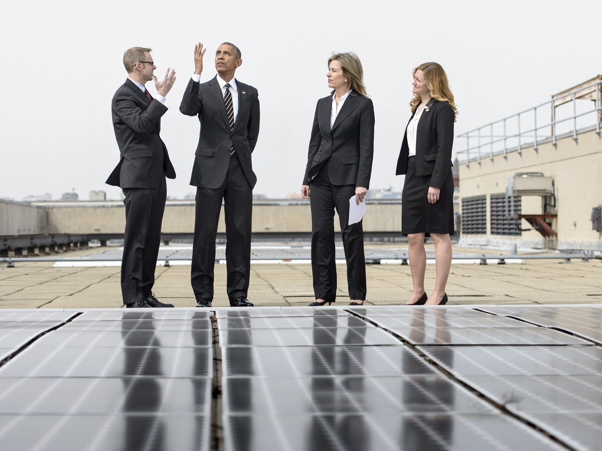 How President Obama Wants To Shrink The Government's Carbon Footprint : NPR