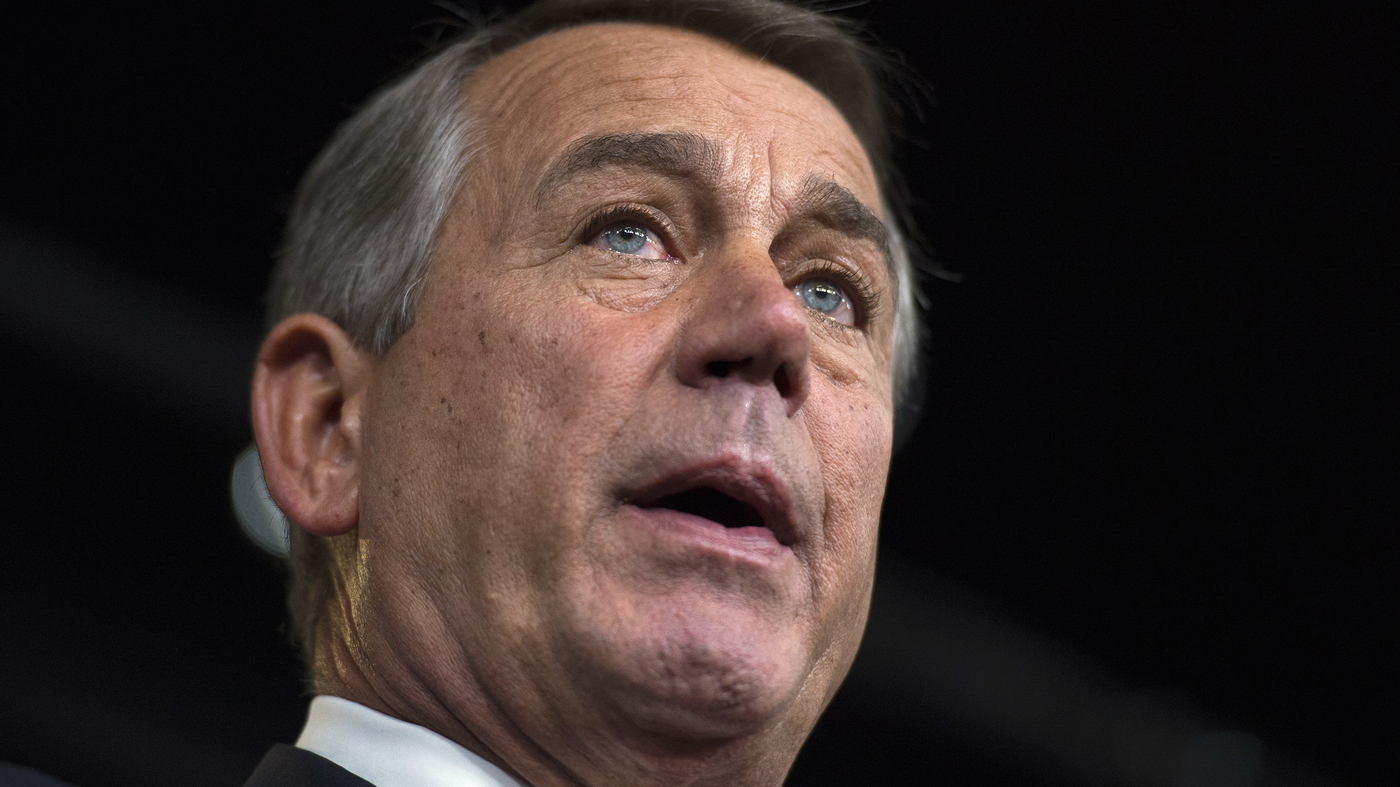 Boehner Plans Trip To Israel This Month : The Two-Way : NPR