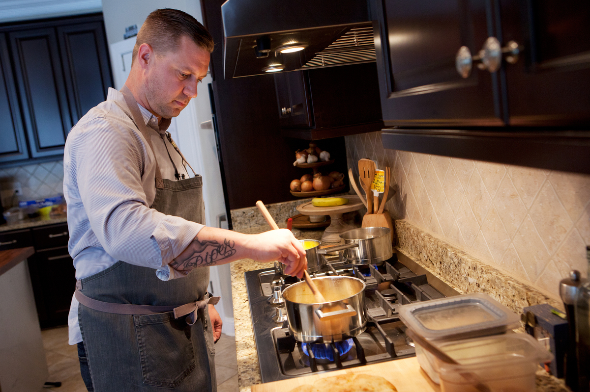 Busy Chef Strives For Balanced Mix Of Home Life, Culinary Ambitions : NPR