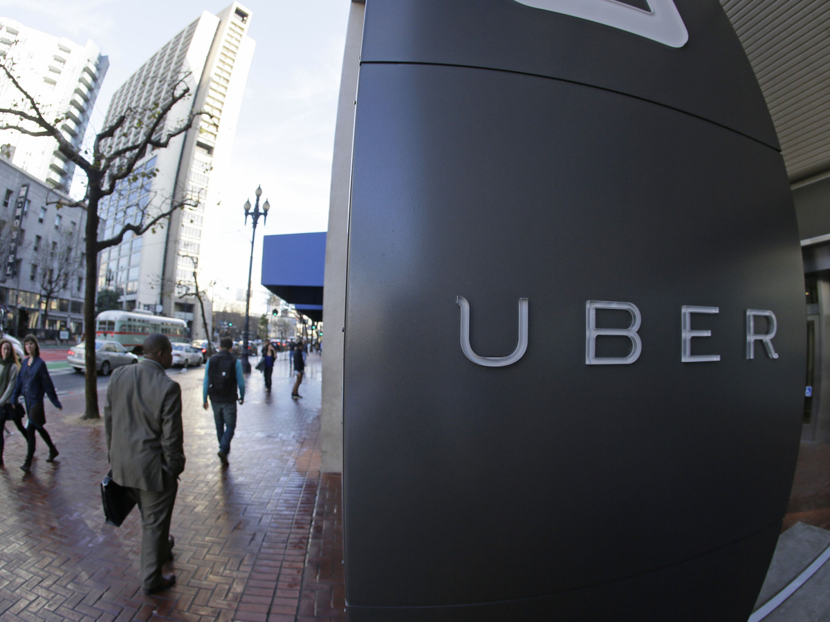 Uber Makes Strong Gains In Corporate Expense Reports : The Two-Way : NPR