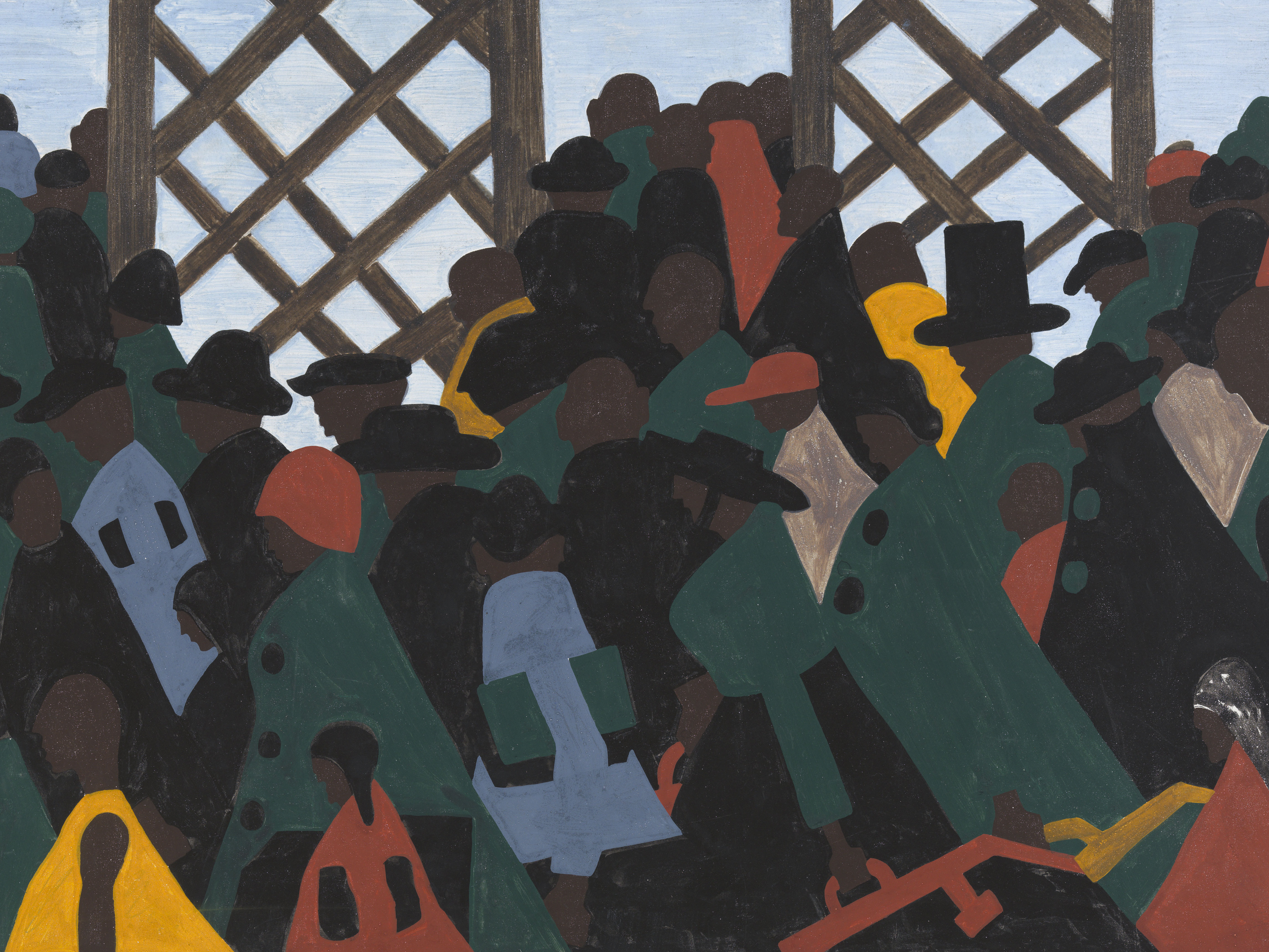 Painting The 'Epic Drama' Of The Great Migration: The Work Of Jacob ...