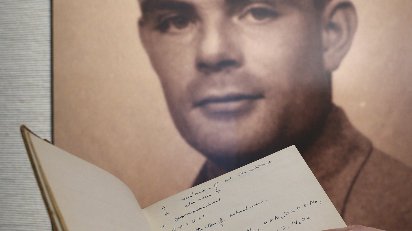 Alan Turing Notebook Sells For More Than $1 Million At Auction : The ...