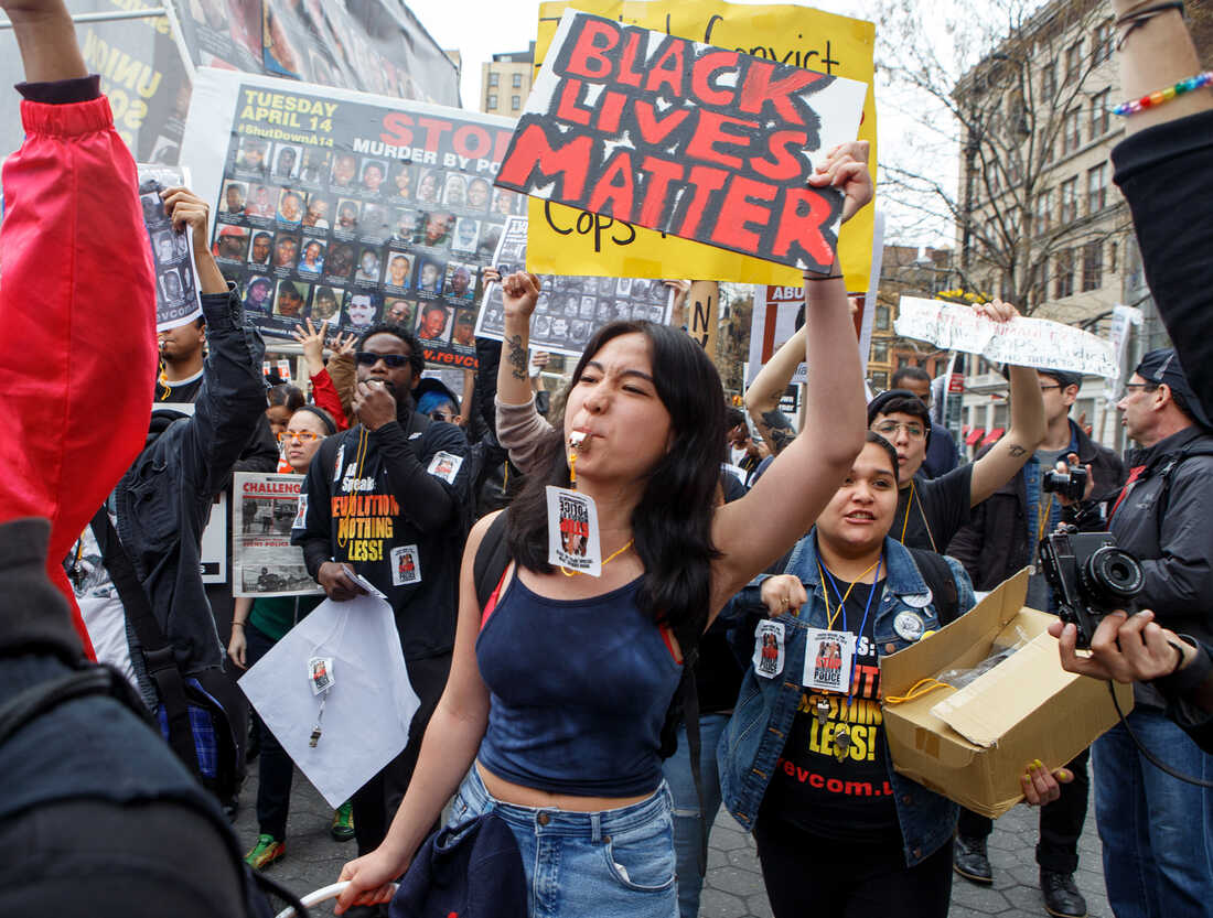 Scenes From This Week's #BlackLivesMatter Protest In New York : Code ...