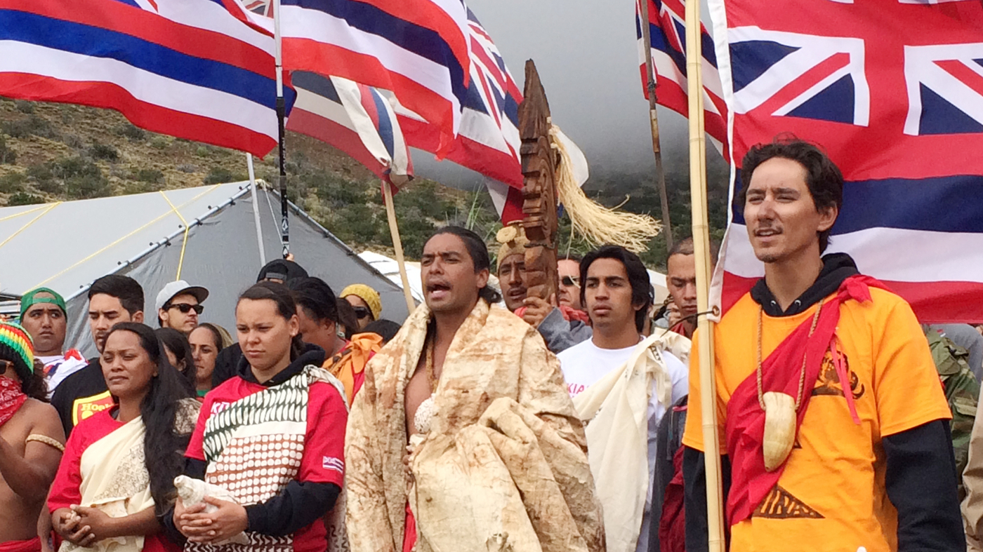 Construction Of Giant Telescope In Hawaii Draws Natives' Ire : NPR