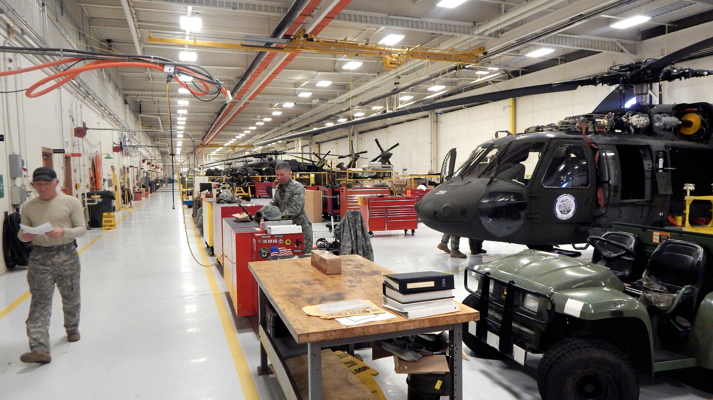 Looming Budget Cuts Pit National Guard Against The Army : NPR