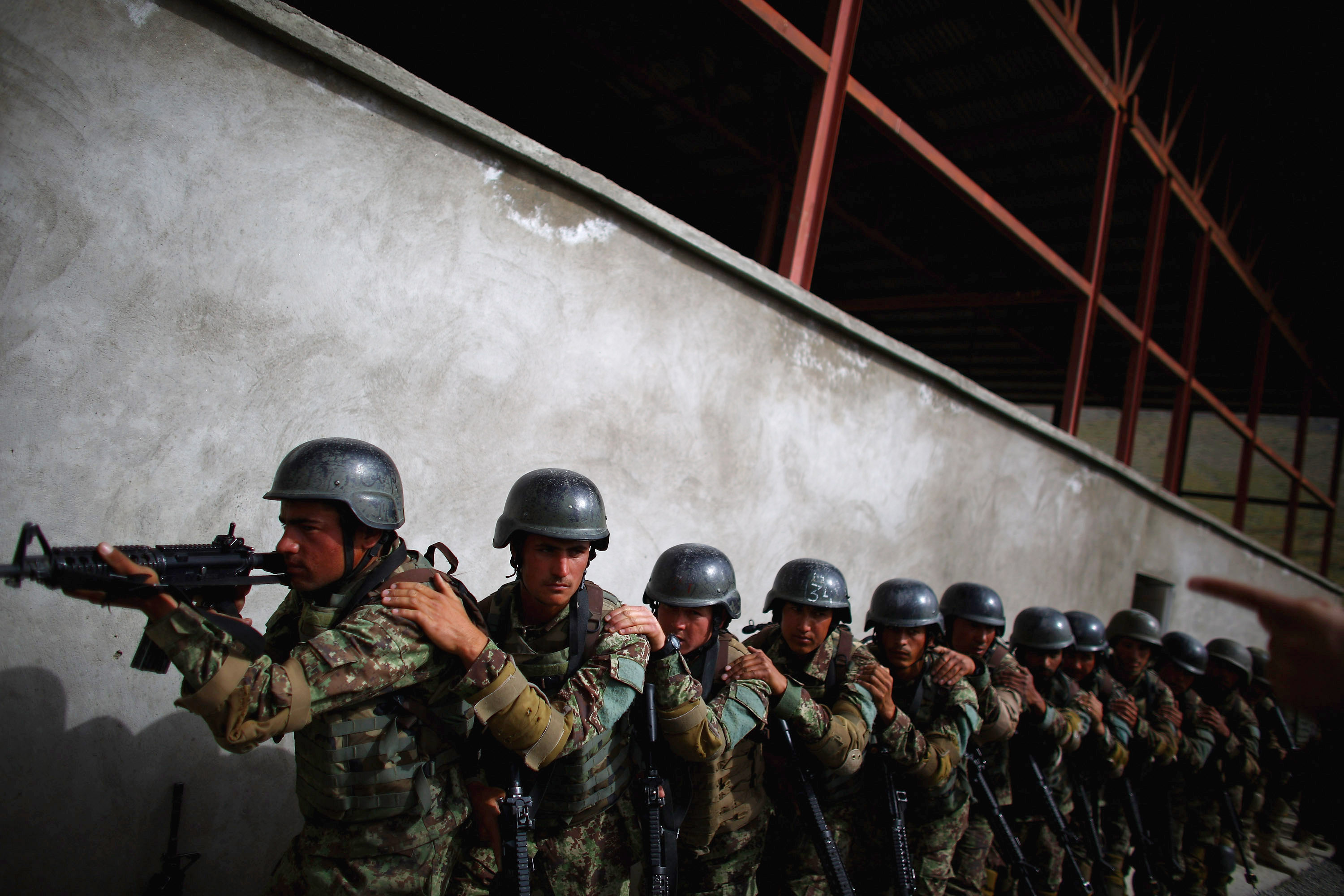 With The U.S. In The Background, Afghan Commandos Step It Up | WBUR News