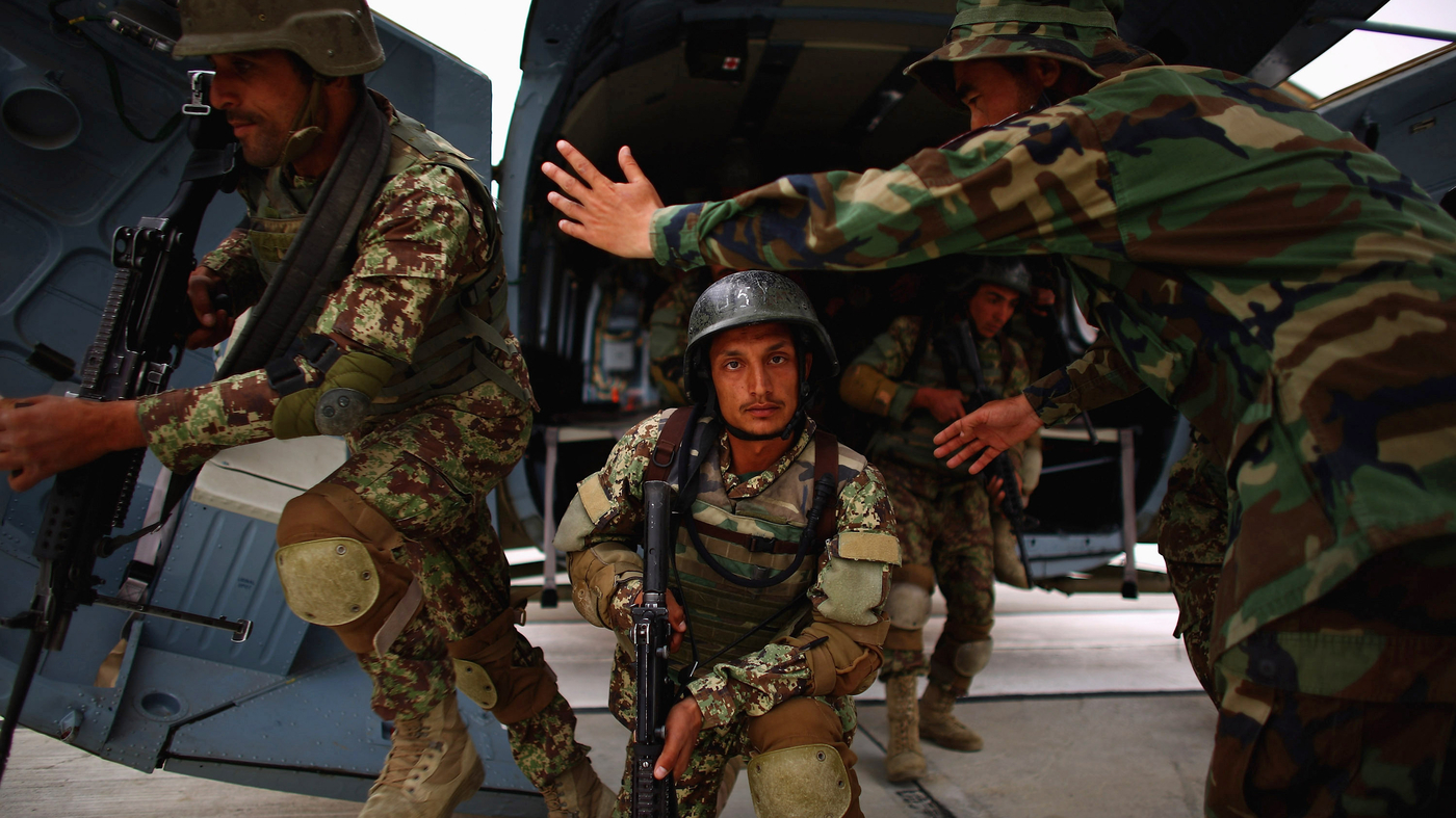 With The U.S. In The Background, Afghan Commandos Step It Up ...