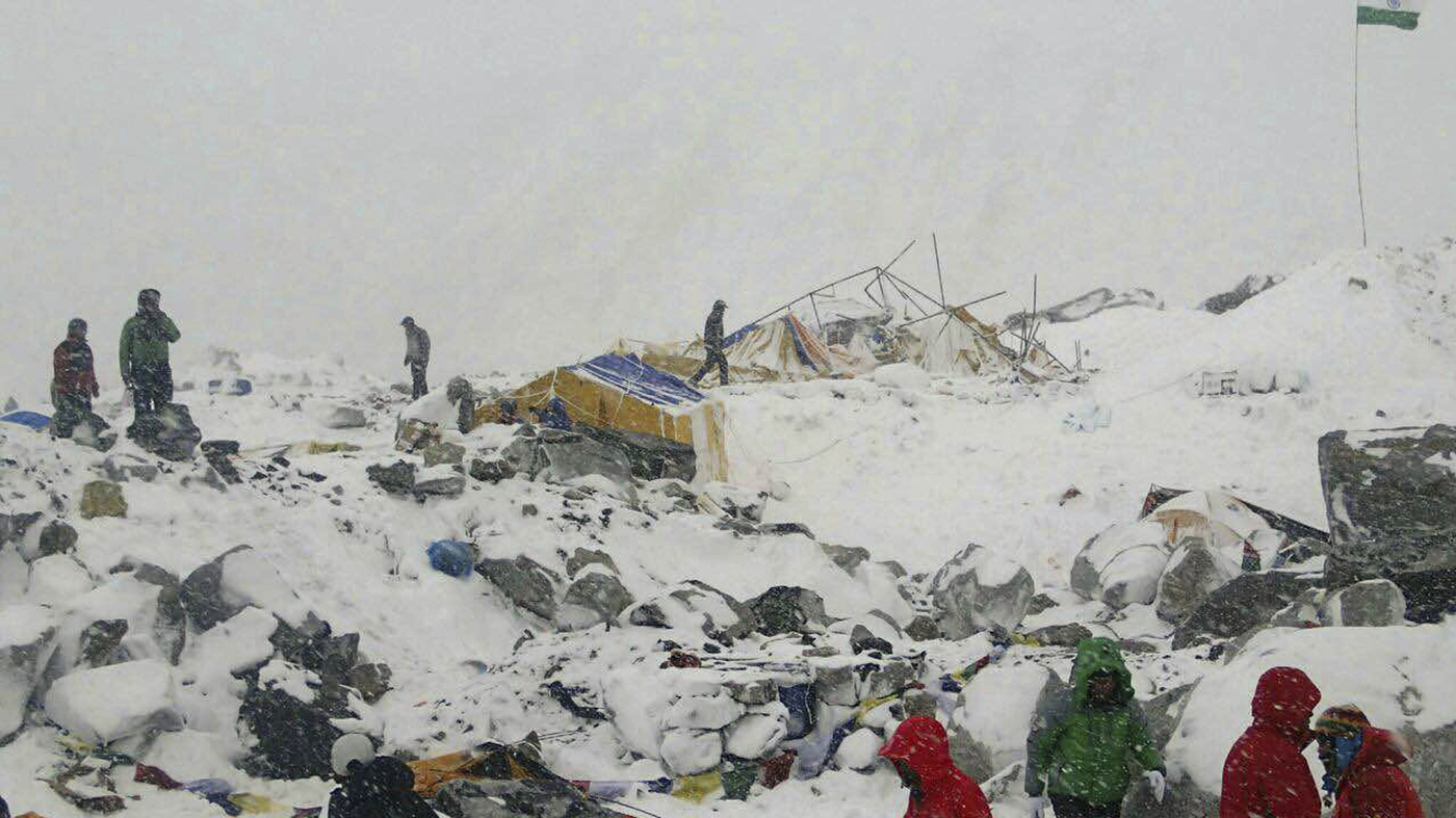 High-Altitude Rescue Underway On Everest : The Two-Way : NPR