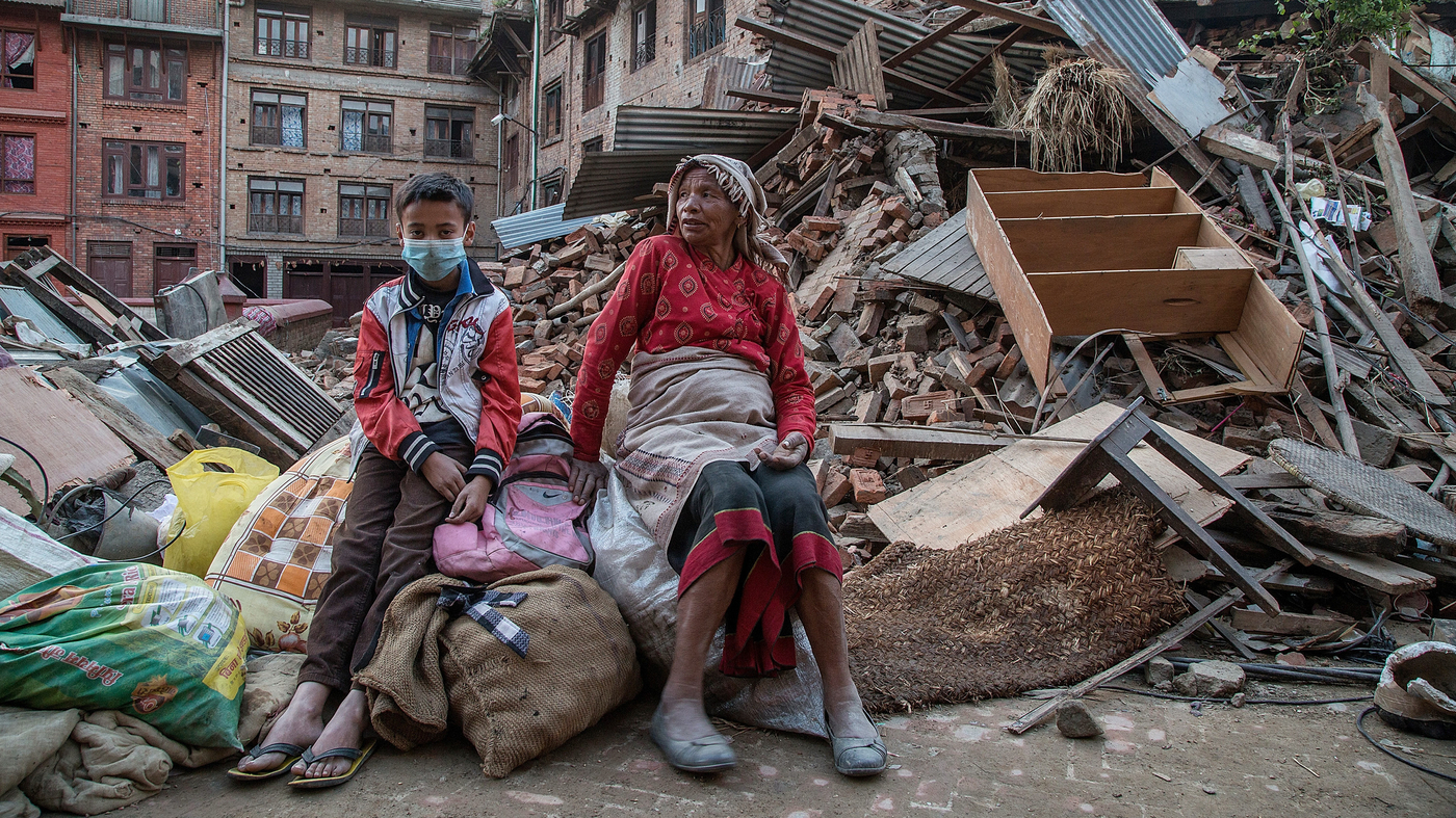 Show Us The Aid: Anger In An Ancient Nepali Town : Goats and Soda : NPR