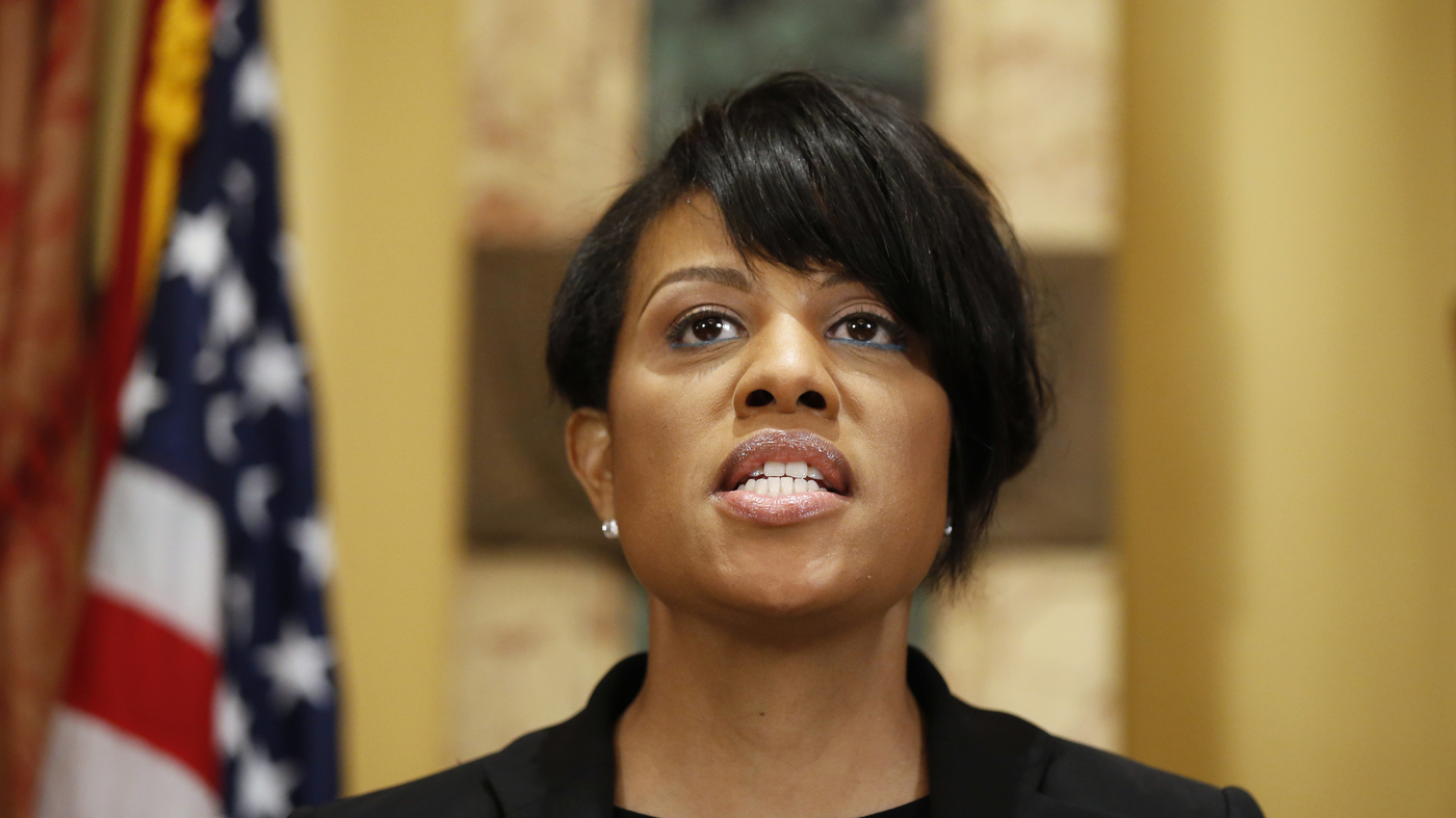 Baltimore Mayor Lifts Curfew : The Two-Way : NPR