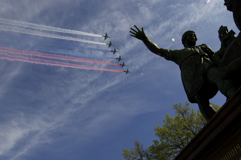 Russia Celebrates WWII Victory Over Germany : The Two-Way : NPR