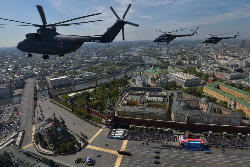 Russia Celebrates WWII Victory Over Germany : The Two-Way : NPR