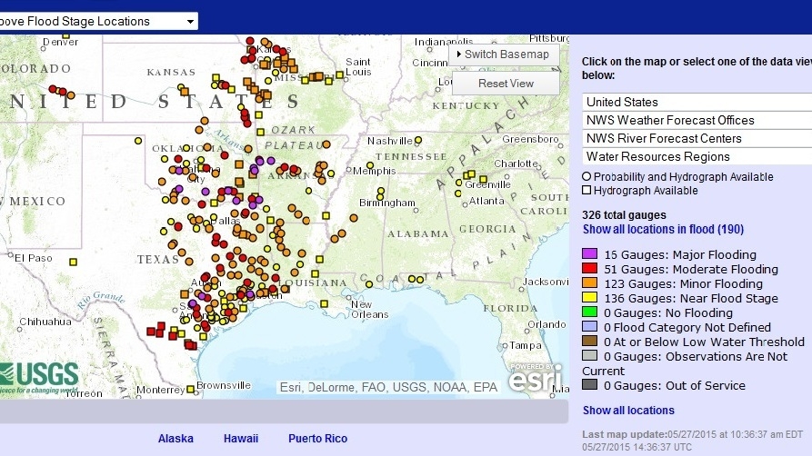More Severe Storms Possible For Flood-Hit Texas : The Two-Way : NPR