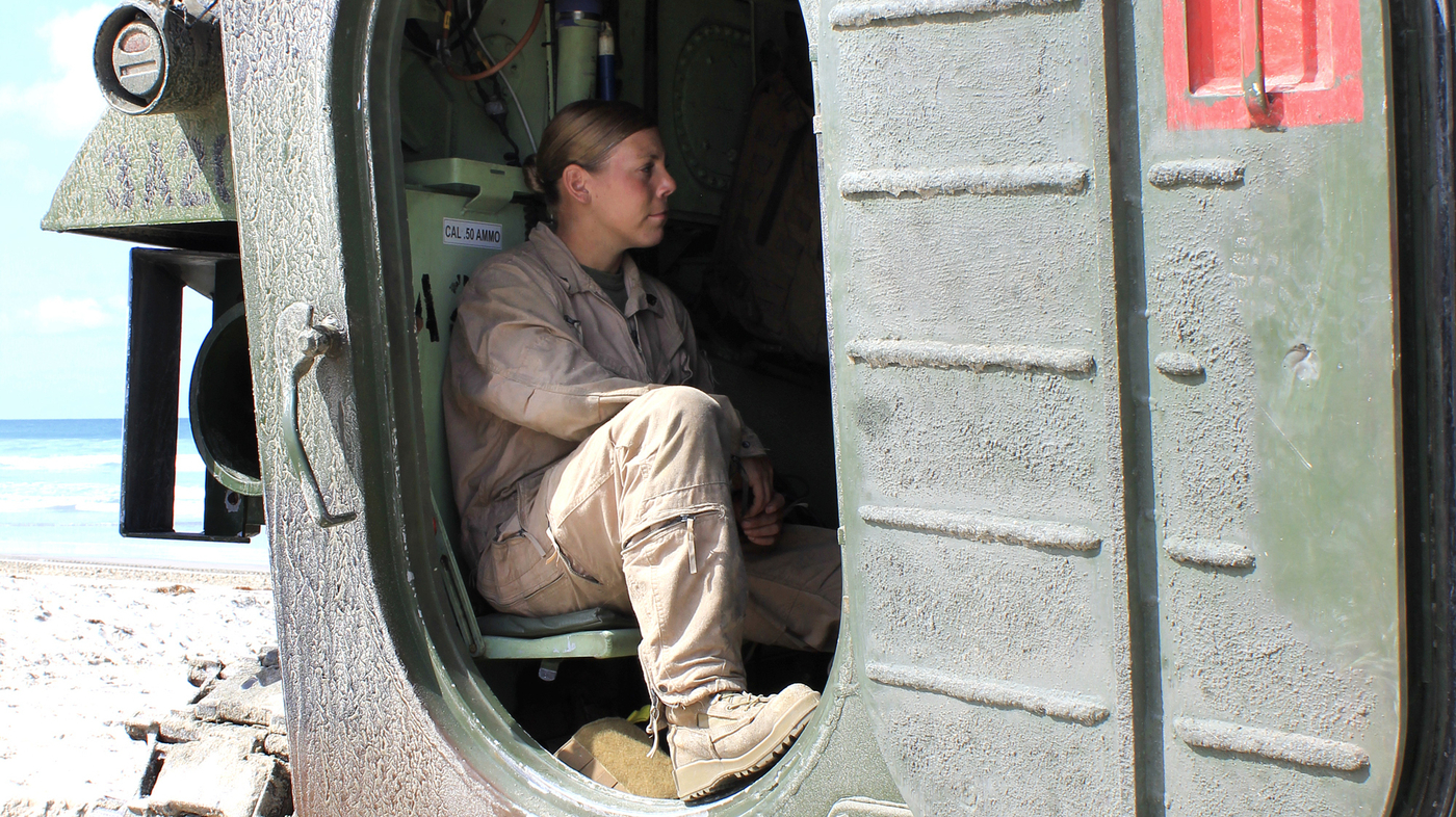 On The California Shore, Sizing Up Female Marines' Combat Readiness : NPR