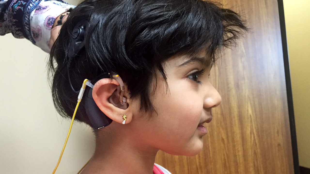 New Hearing Technology Brings Sound To A Little Girl : Shots - Health ...