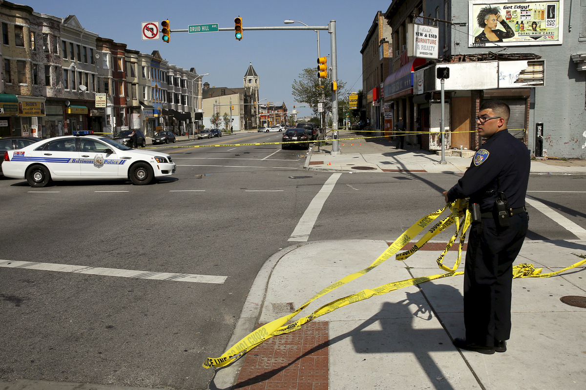 Baltimore Community Engagement Efforts Slowed By Crime Spike : NPR