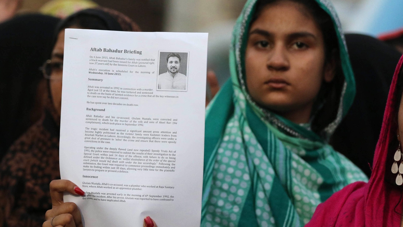 Pakistan Executes Man Who Was 15 When Charged With Murder : Parallels : NPR