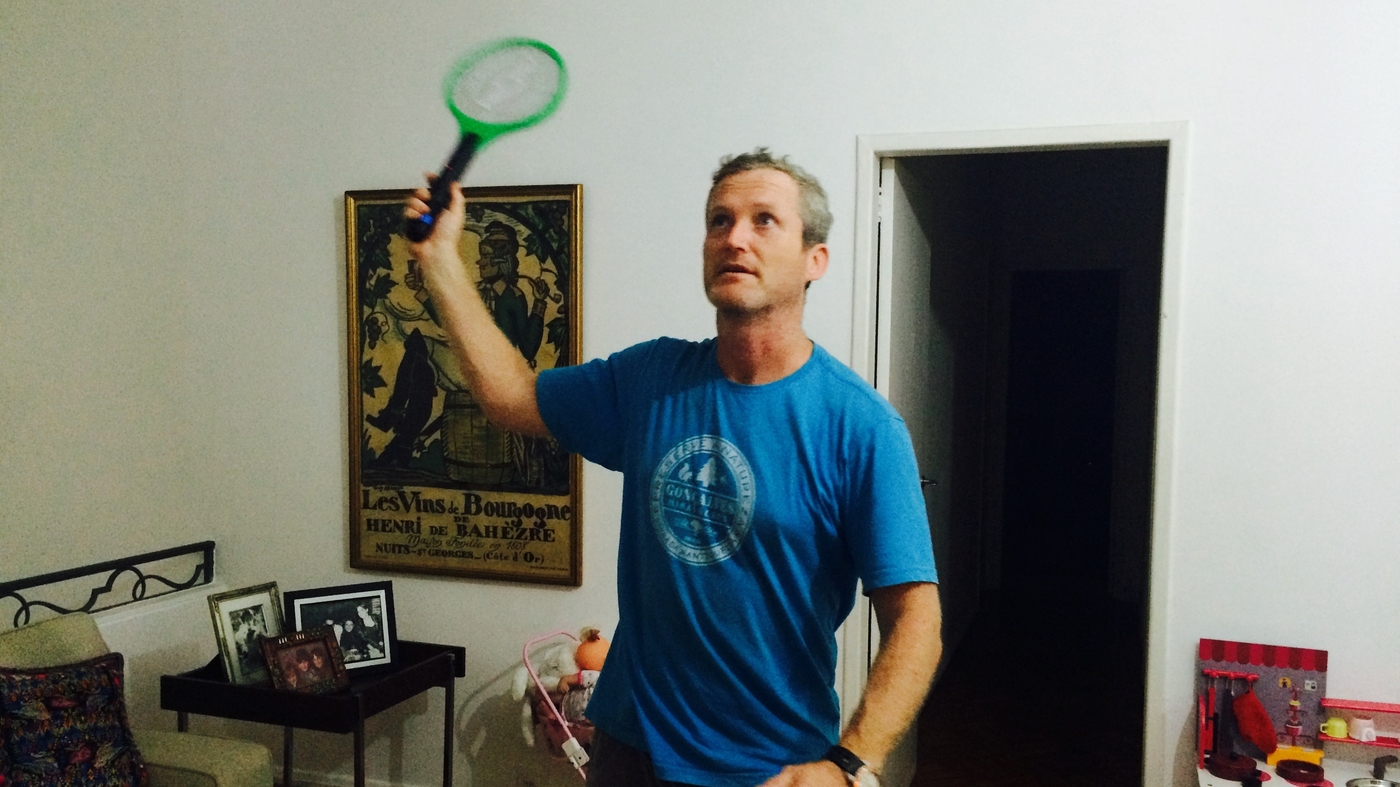 Brazilians Take A Swing At Mosquitoes With The Zap Racket : Parallels : NPR