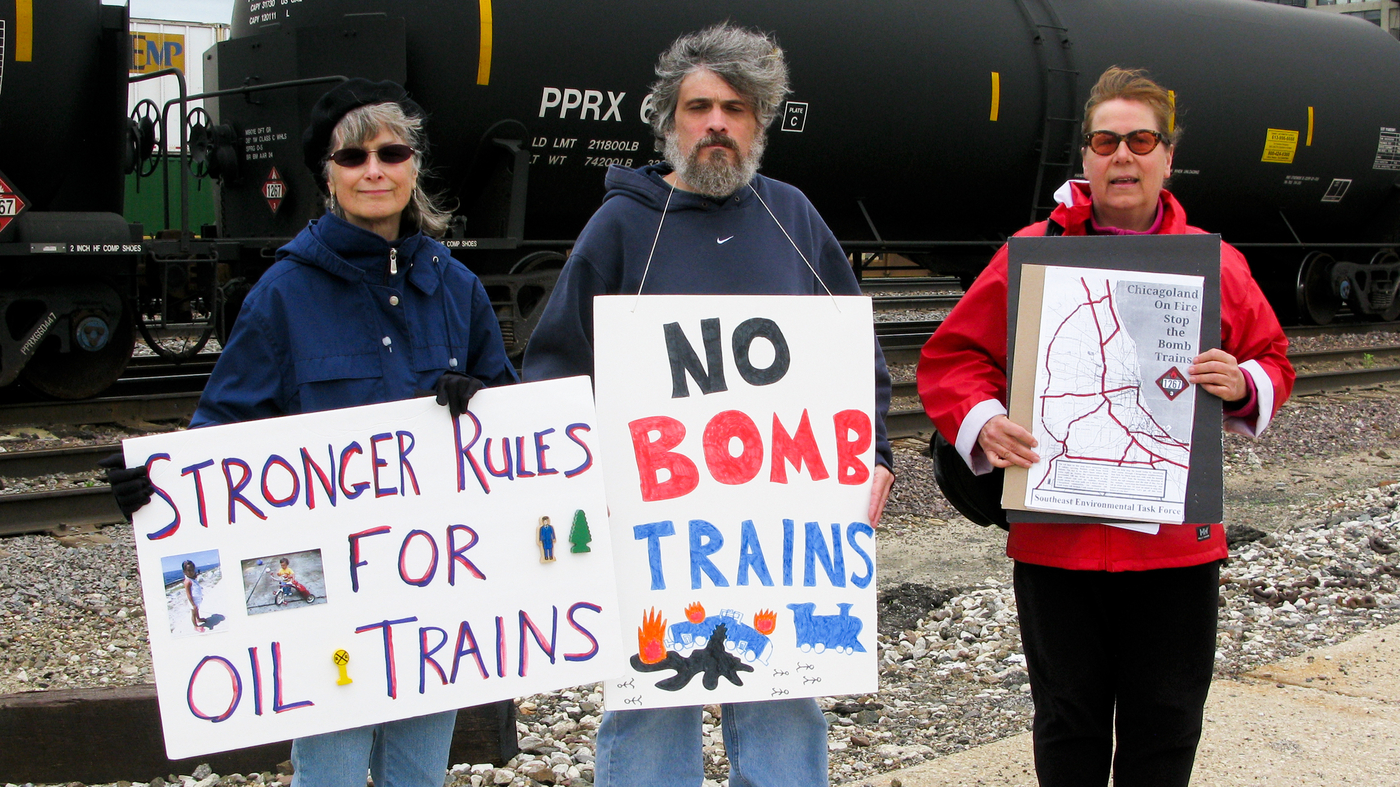 Battle Over New Oil Train Standards Pits Safety Against Cost : NPR