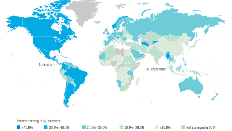 U.S. Slips In World Well-Being Rankings; Panama Is No. 1 : The Two-Way ...