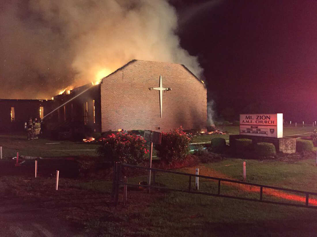 20 Years Ago, Mount Zion AME Was Set On Fire. Last Night, It Burned ...