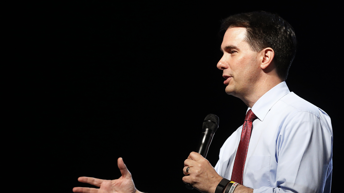 Scott Walker Sidles Into A Crowded GOP Presidential Field : The Two-Way ...