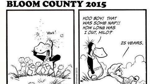 'Bloom County 2015': Berkeley Breathed Revives Comic Strip : The Two ...