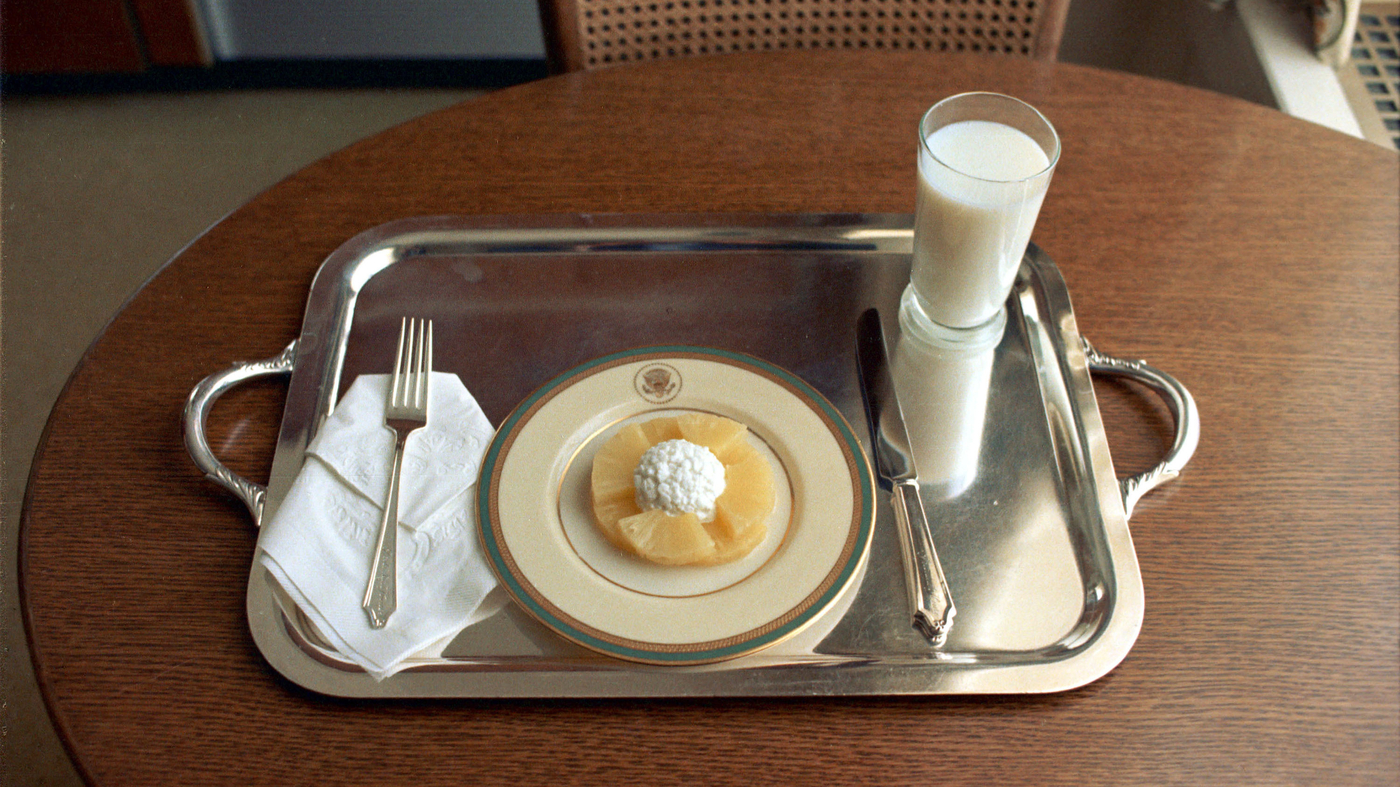 The Sad, Stately Photo Of Nixon's Resignation Lunch : The Salt : NPR