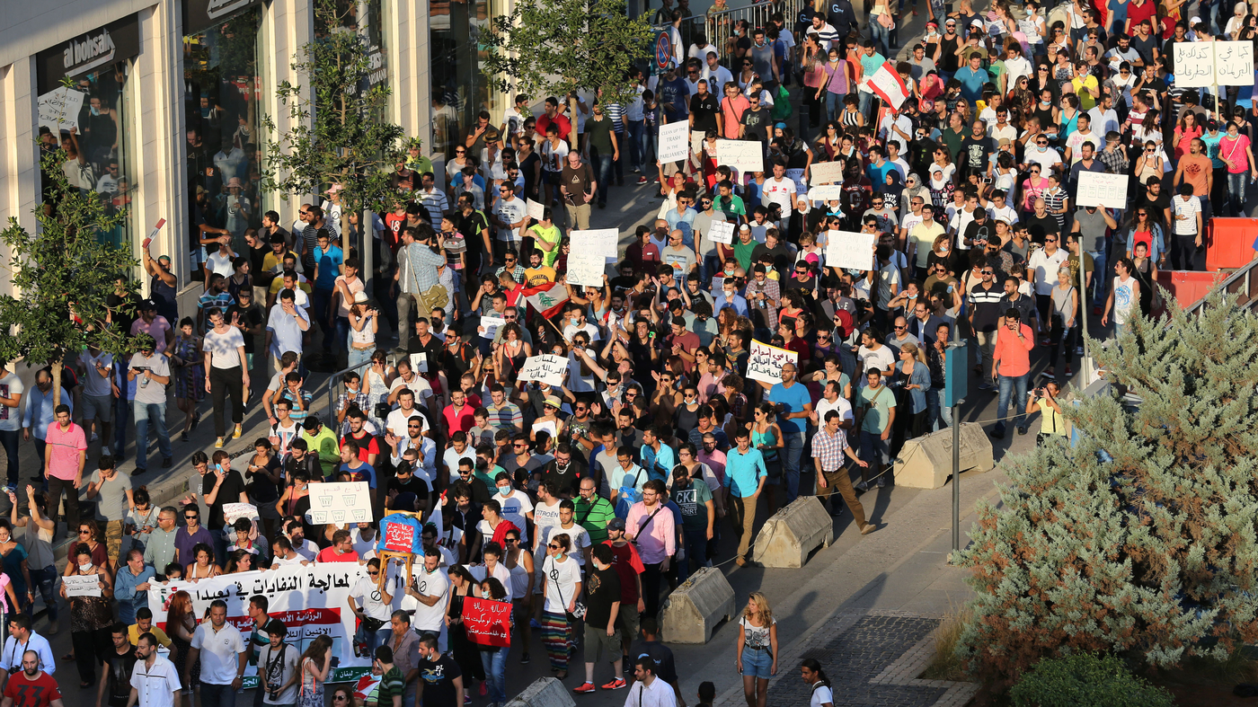 Amid Political Dysfunction, Beirut Residents Suffer The Stench Of ...