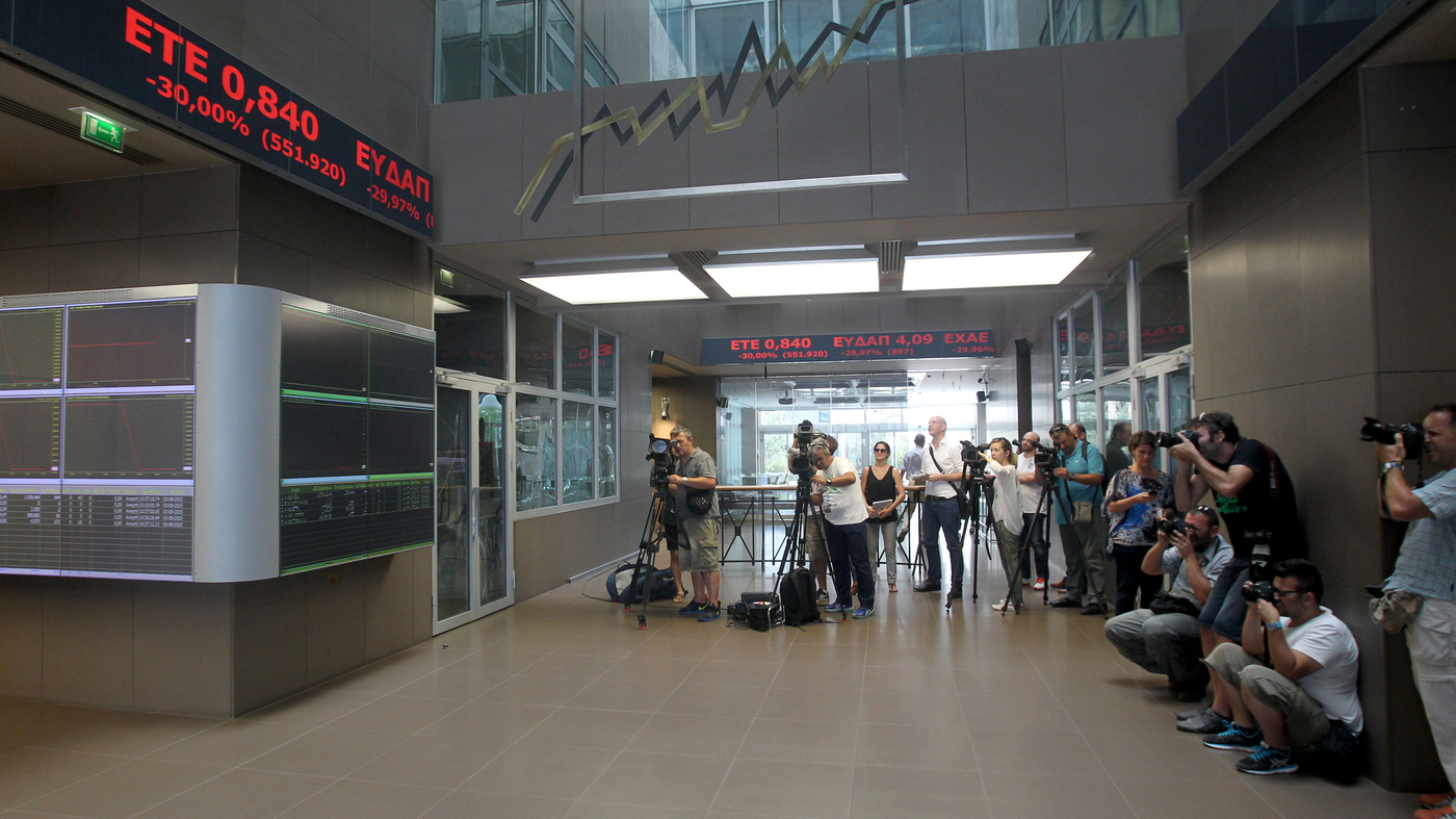 Greek Stocks Drop Sharply As Market Reopens For First Time Since June ...