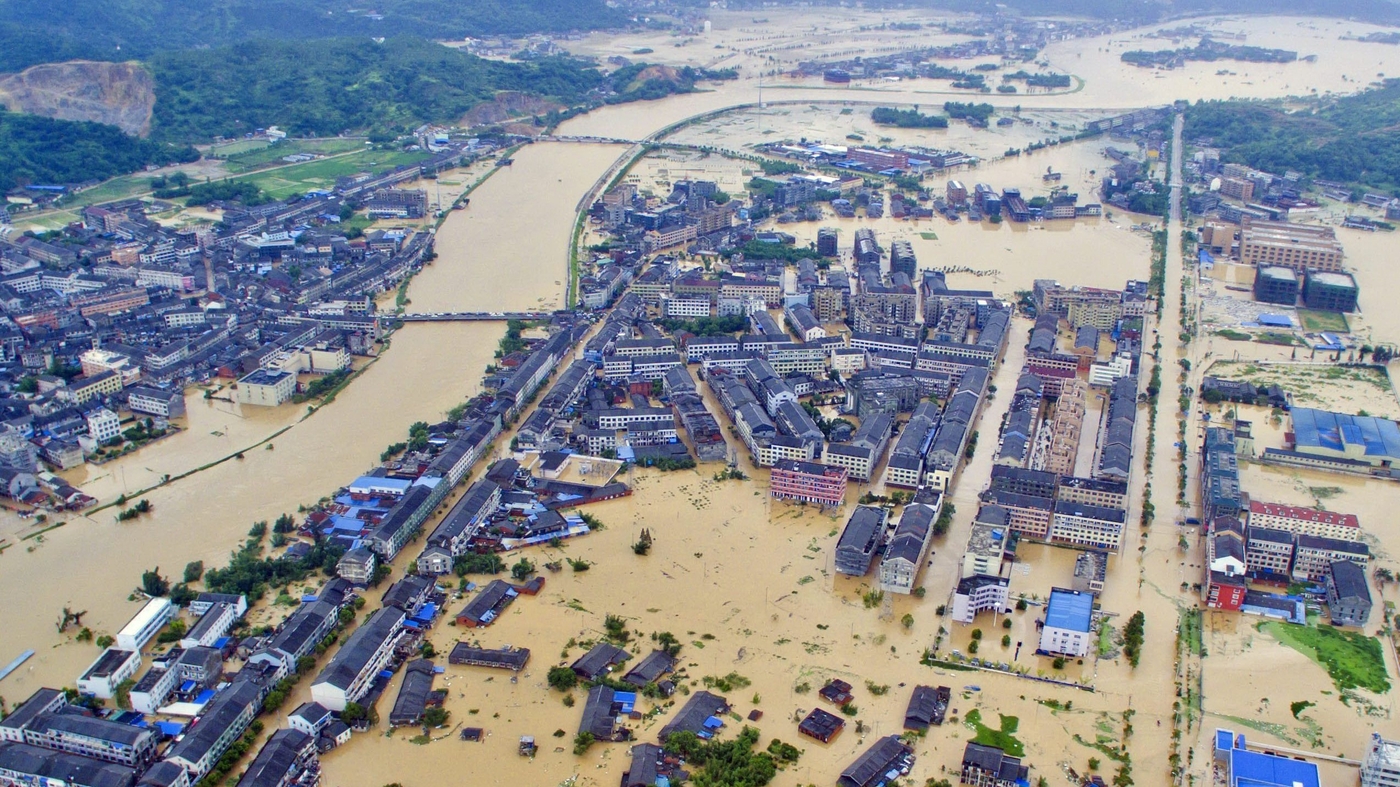 Typhoon Lashes China Coast After Raking Taiwan : The Two-Way : NPR