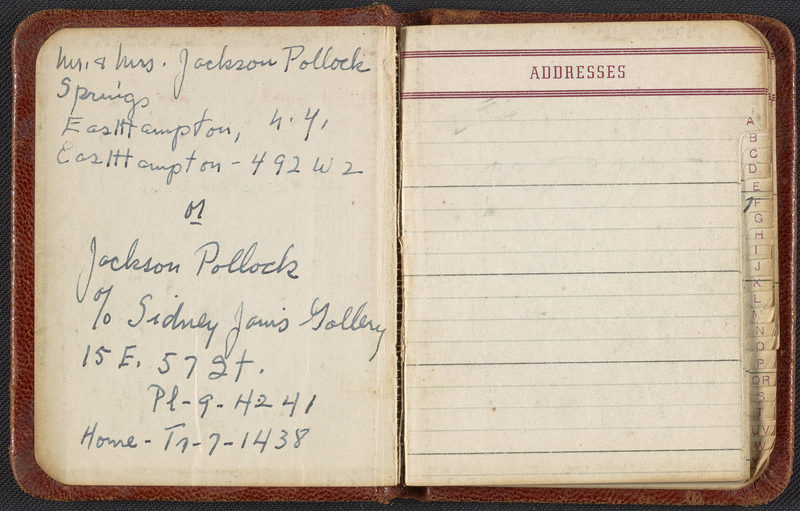 Peek Inside The 'Little Black Books' Of Some Famous American Artists : NPR