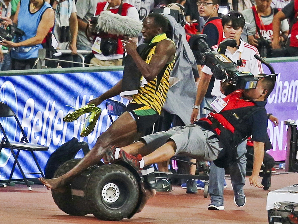 Usain Bolt Jokes That American Justin Gaitlin Paid Cameraman To Take ...