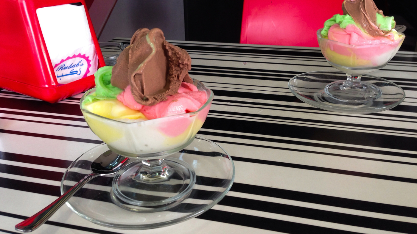 Gooey Goodness: Ramallah's Stretchy Ice Cream Delights : The Salt : NPR