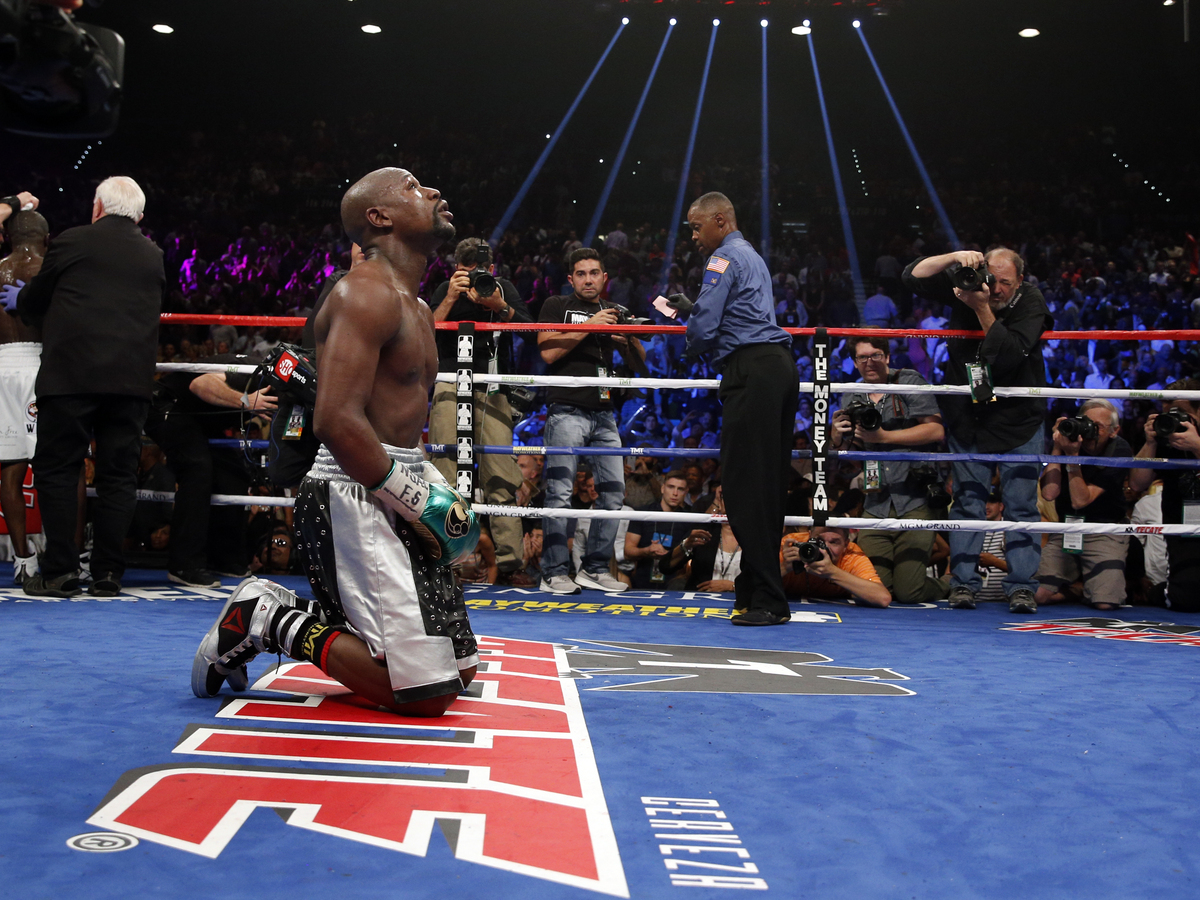 Mayweather Says He's Fought His Last, Ending A 49-0 Career : The Two ...