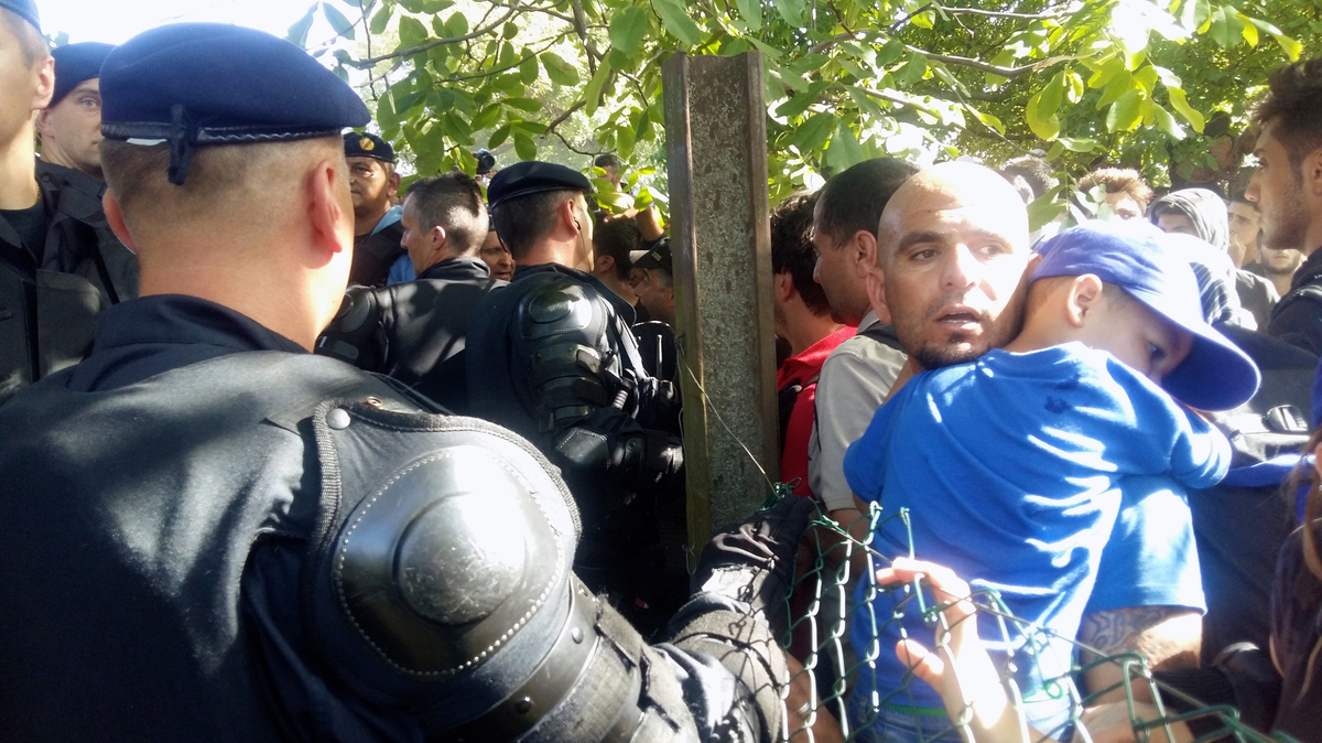 Unable To Get Into Hungary, Thousands Of Migrants Try Croatia : The Two ...