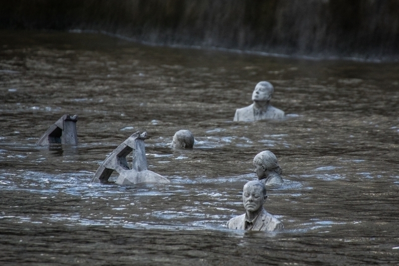 Set In Stone But Ever-Changing: Sculptures Reshaped By The Tides : NPR