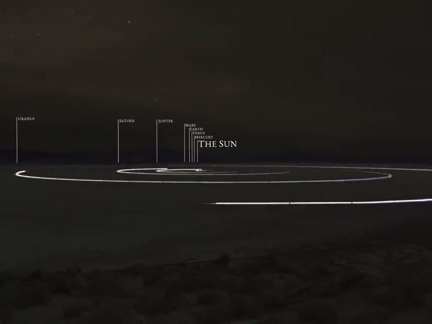 Planets Transit The Desert In 7-Mile Scale Model Of The Solar System ...