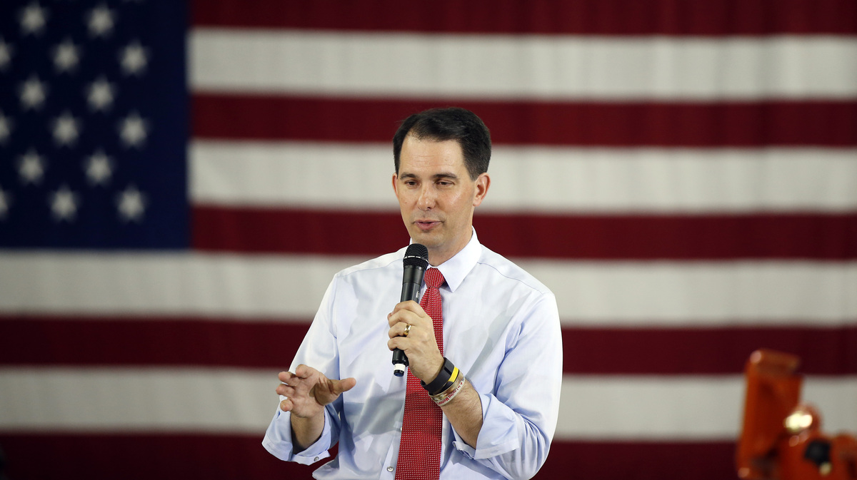 Scott Walker Ends Presidential Campaign With A Shot At Trump : It's All ...