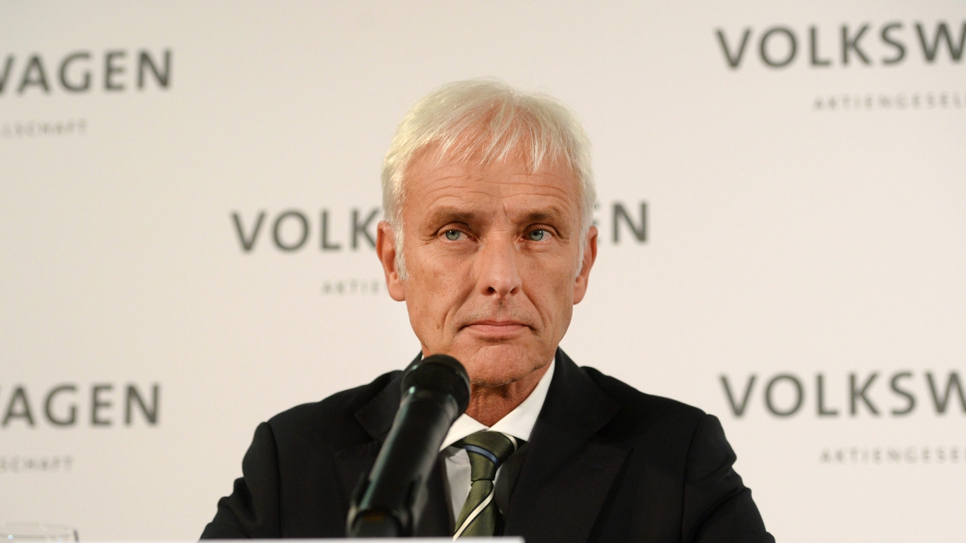 Volkswagen Names New CEO Amid Emissions-Testing Scandal : The Two-Way : NPR