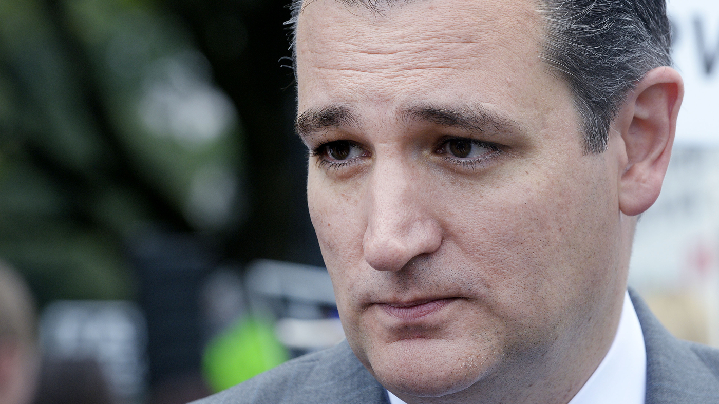 Ted Cruz Had A Great Weekend. Now It's Over : It's All Politics : NPR