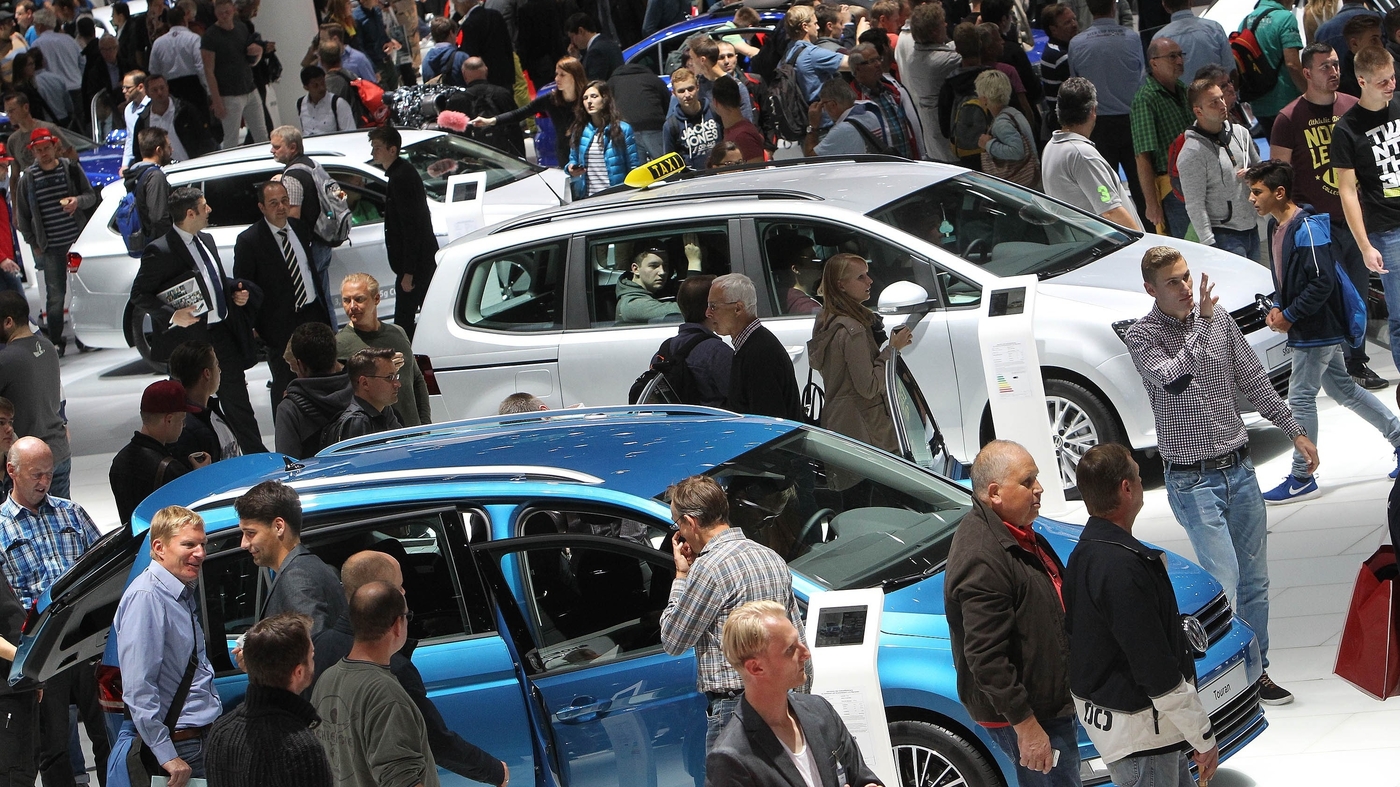 VW Emissions Scandal Hovers Over German Car Show : NPR