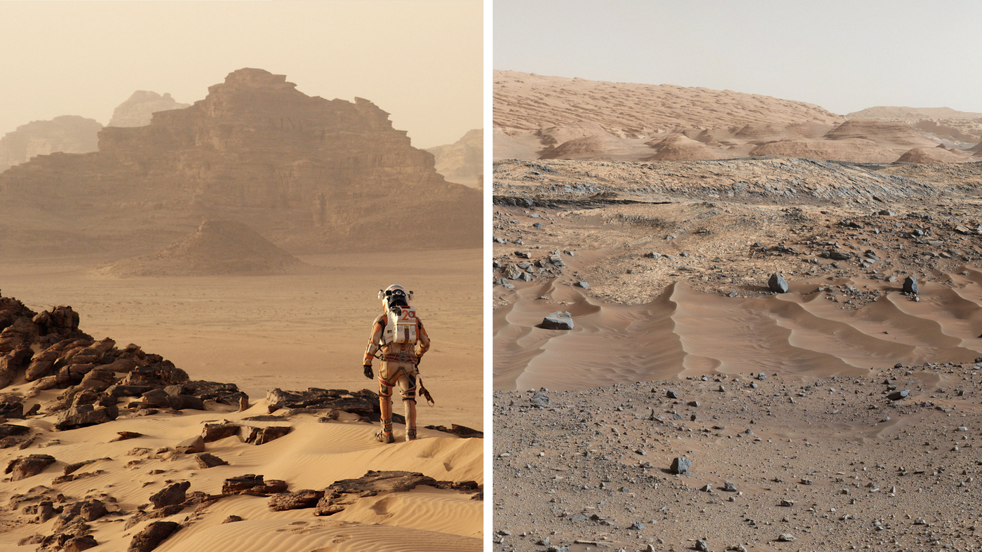 How 'The Martian' Became A Science Love Story : NPR